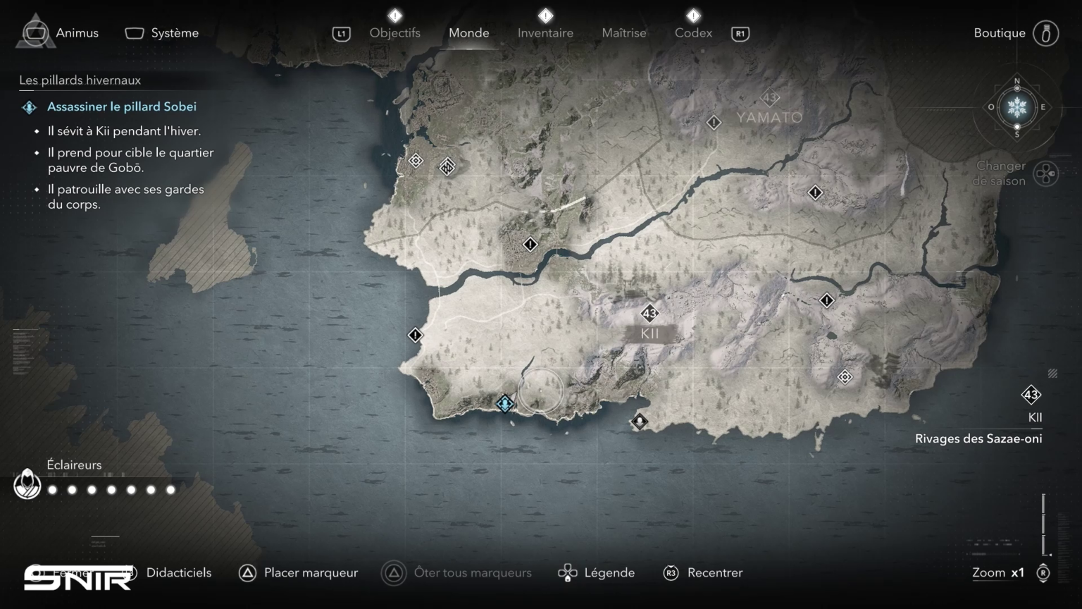 Assassin's Creed Shadows : Les Pillards Hivernaux (Toutes les Cibles ...