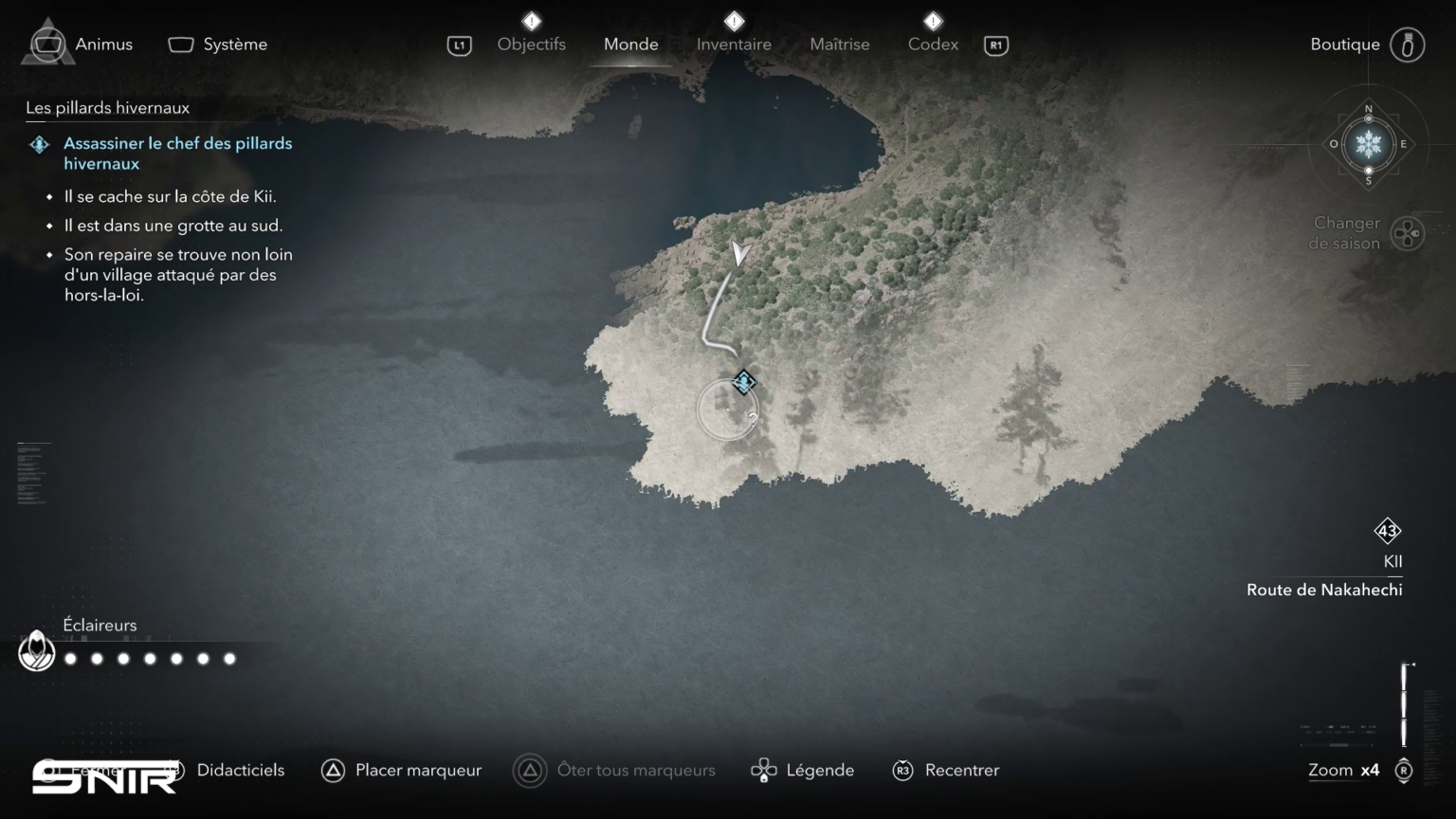 Assassin's Creed Shadows : Les Pillards Hivernaux (Toutes les Cibles ...